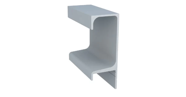 FARDO PERFIL ALUMÍNIO ROMETAL GOLA 15MM RM-087 6 MT NATURAL - Trava Forte